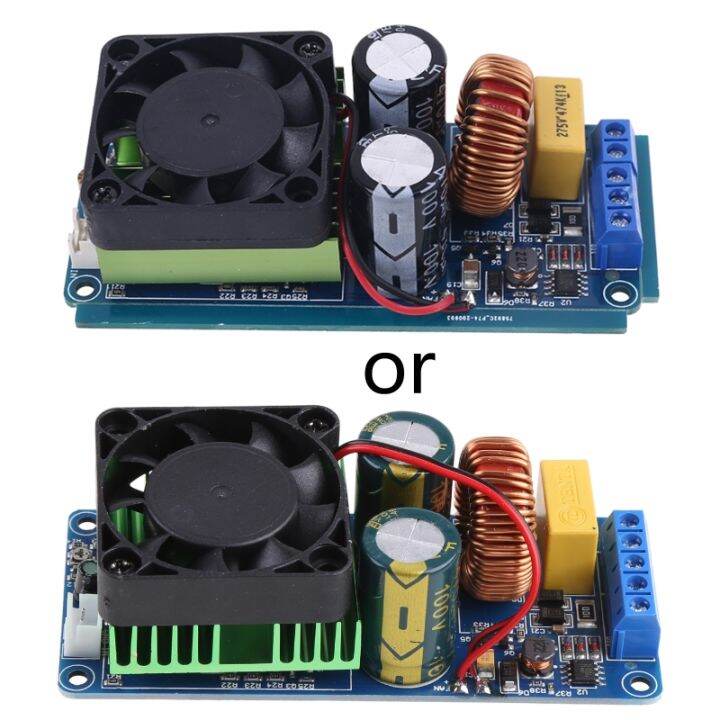 IRS2092S 500W Mono Channel Digital Amplifier Class D Stage HIFI Power Amp Board with Fan | Lazada PH