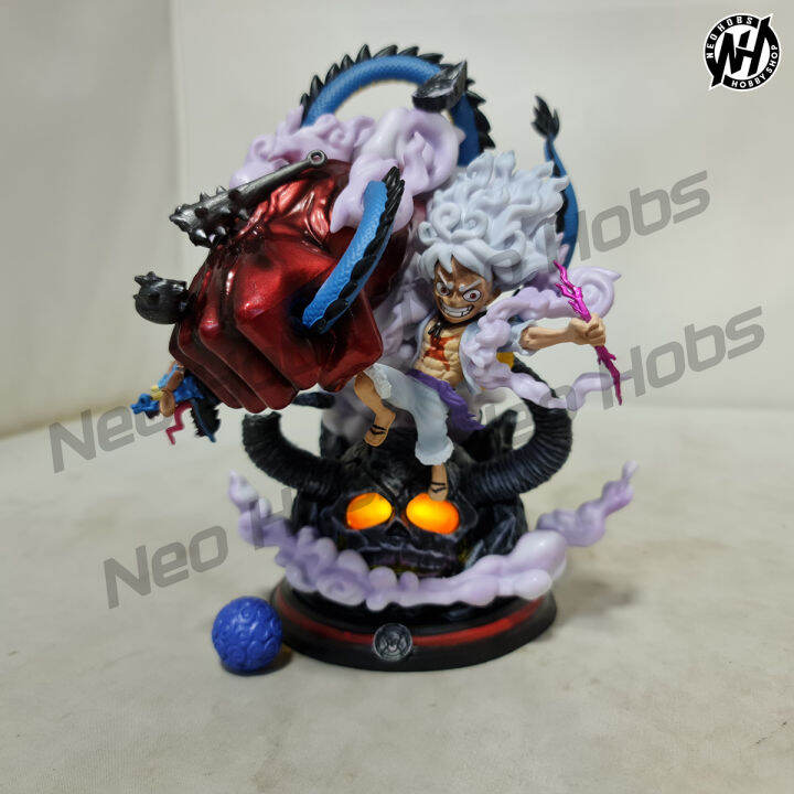 GK THS KO One Piece WCF Luffy Gear 5 Red Ver. w/ LED | Lazada PH