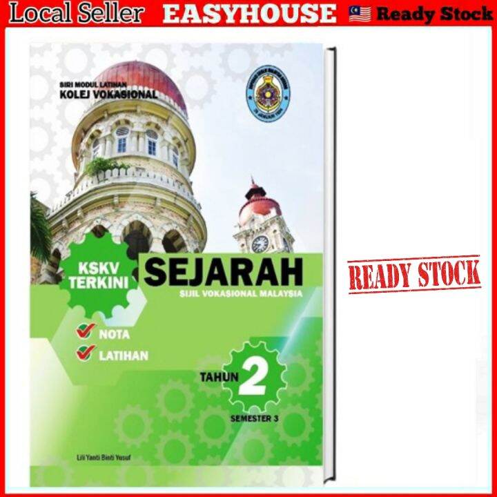 Siri Modul Latihan Kolej Vokasional: Sejarah Tahun 2 Semester 3 | Lazada