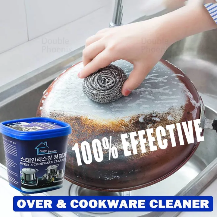 Kitchenware Cleaner Stainless Steel Cookware Cleaning Paste Powerful ...