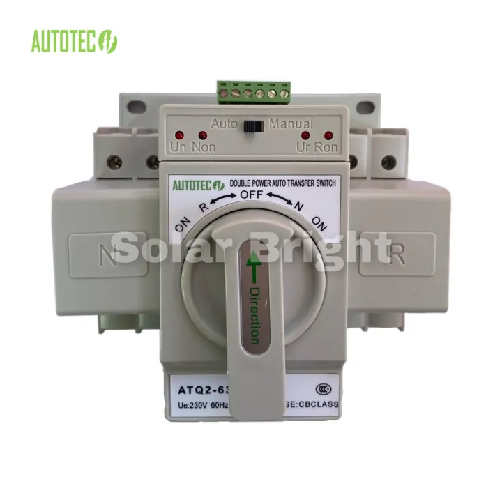 Factory direct sales AUTOTEC Automatic Transfer Switch ATS 2P 63A ...