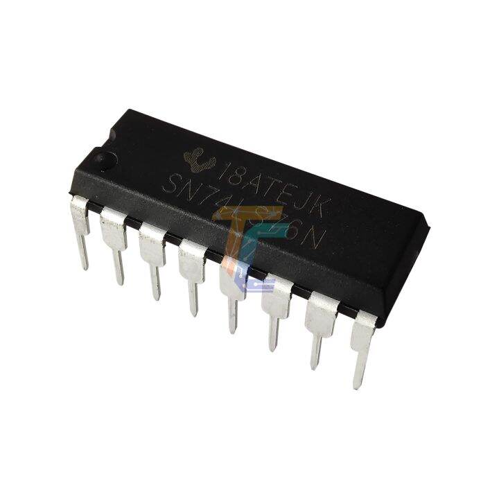 Original 74ls76 master slave J-K dip ic SN74LS76N DIP16 74LS76 DIP ...