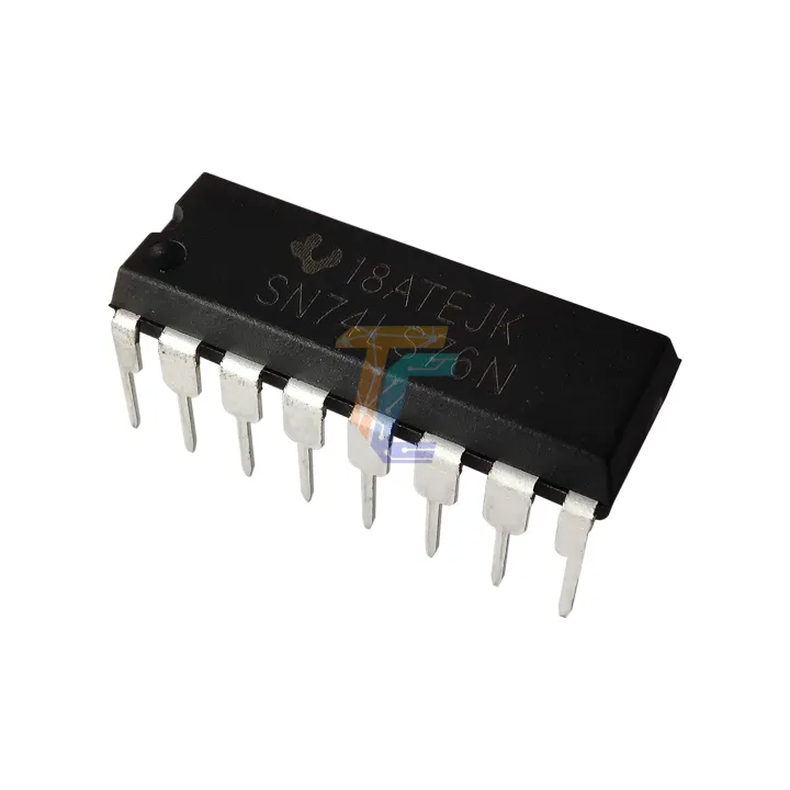 Original 74ls76 master slave J-K dip ic SN74LS76N DIP16 74LS76 DIP ...