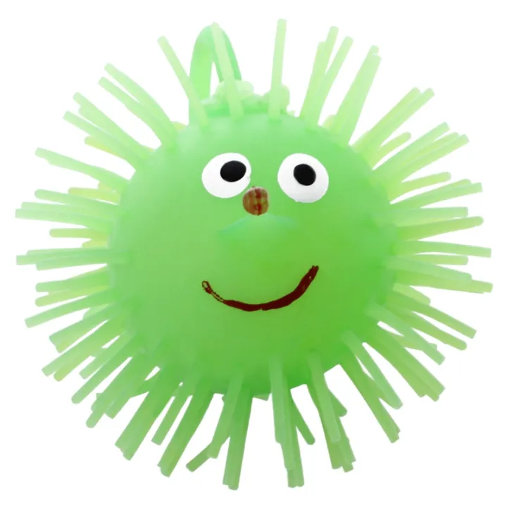 Soft Flashing Puffer Ball Captious Ball Stress Reliever | Lazada.co.th
