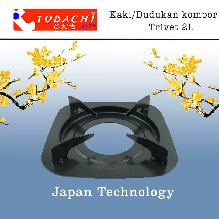 TATAKAN / DUDUKAN Hitam TUNGKU KOMPOR GAS TODACHI | Lazada Indonesia