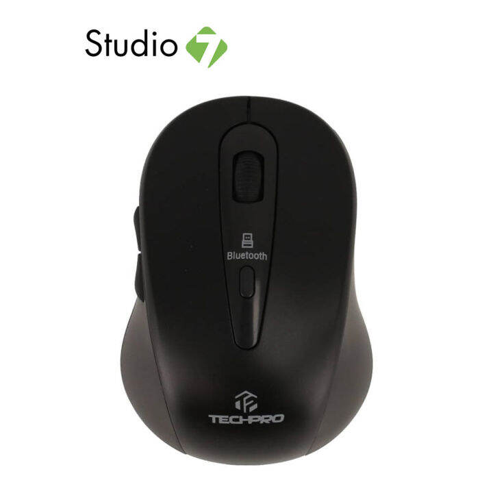 เมาส์ไร้สาย TECHPRO Mouse Dual Function TM001 by Stusio 7 | Lazada.co.th