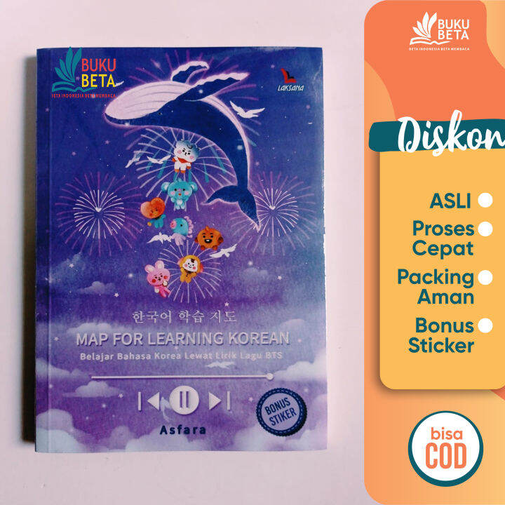 Buku Beta - Map For Learning Korean Belajar Bahasa Korea Lewat Lirik ...