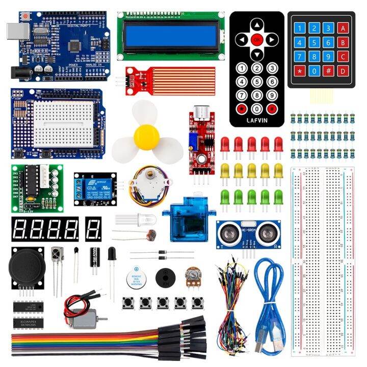 LAFVIN Super Starter Kit Learning Kit for Arduino UNO R3 - Uno R3 Board ... LAFVIN Super Starter Kit Learning Kit for Arduino UNO R3 - Uno R3 Board ...