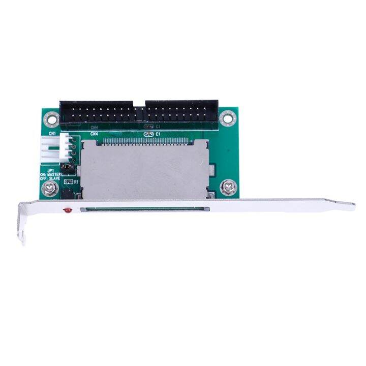 ใหม่ CF Compact Flash Card ถึง3.5 IDE Converter Adapter PCI Bracket ...