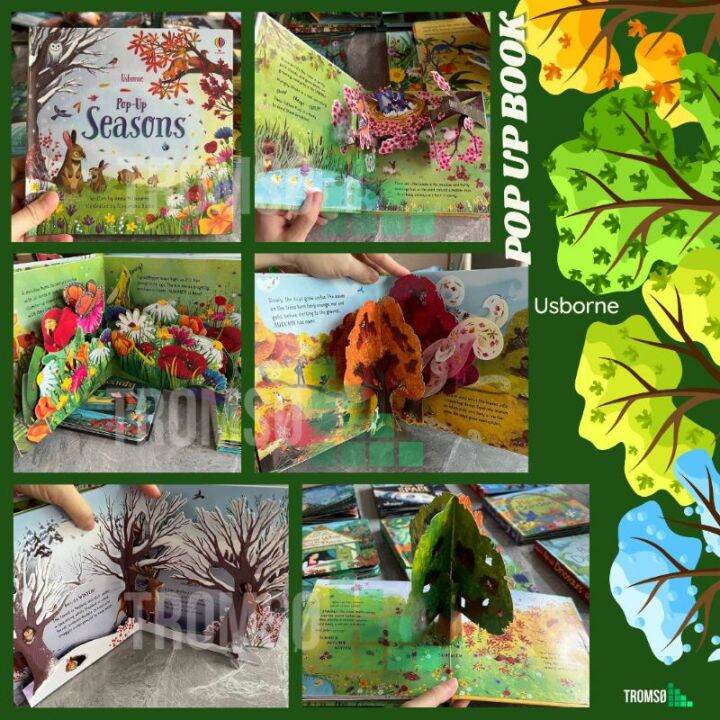 Tro - Usborne Pop Up Book 3 D / Buku Pop Up 3 Dimensi / Buku Edukasi ...