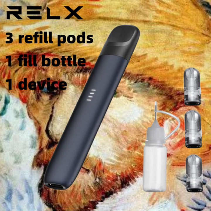(1vap+3refill pod)REL X Infinity Vaping smoke rechargeable full set ...