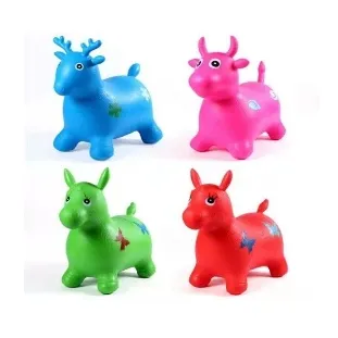 COD Bouncy Donkey Animal Kiddie Inflatable Toys Jumping Horse Music ...