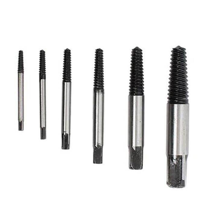 【Ready Stock】 6 Pcs Screw Extractor Set Pembuka Baut Patah Tap Balik ...