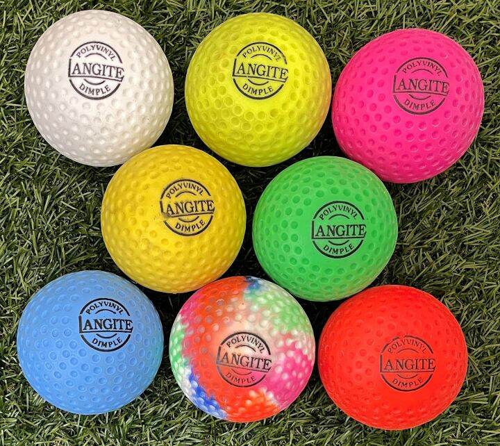 LANGITE Premium Quality Dimple Hockey Ball Bola Hoki Dimple Bola Hoki ...