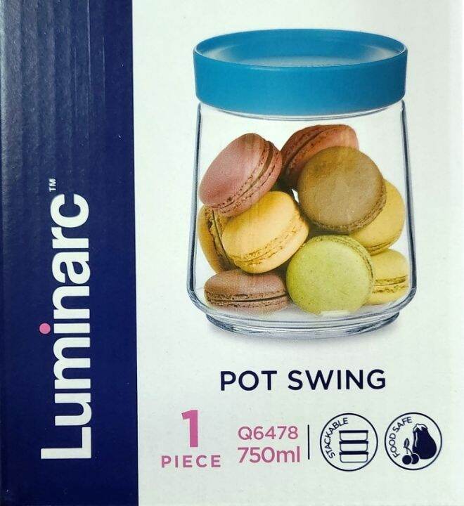 Luminarc Pot Swing Jar Storage 750ml | Lazada