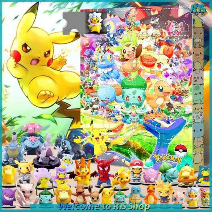 Christmas Pokemon Figure 24 Days Countdown Advent Calendar Blind Box 5 ... Christmas Pokemon Figure 24 Days Countdown Advent Calendar Blind Box 5 ...
