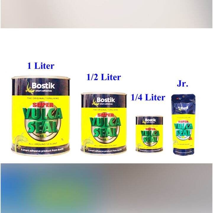Super Vulca Seal All Around Sealant 1 Liter Elastomeric Vulcaseal Tapal ...
