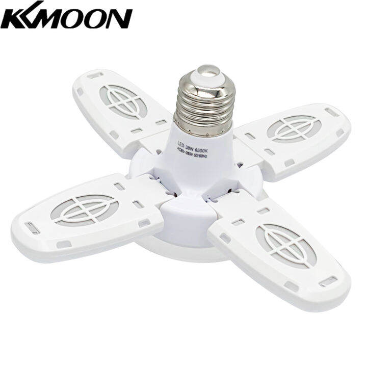 LED Garage Lights- Dimmable Garage Lights Ceiling, 38W 6000LM 6500K E27 ...