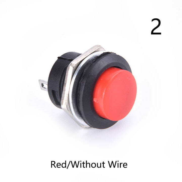 Gogirl 16mm 12V-24V Waterproof Car LED Power Push Button Momentary ...