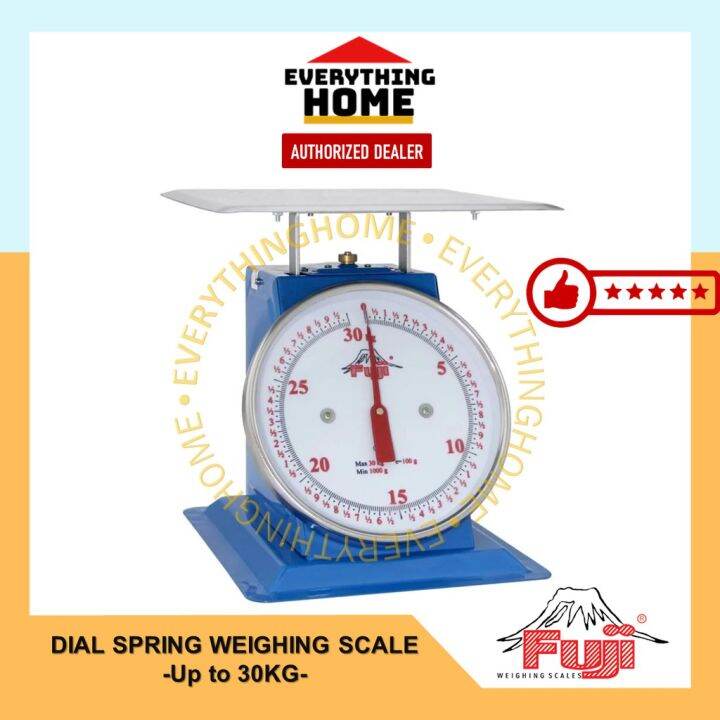 durable Fuji Weighing Scale 30 KG Dial Spring Scale (Timbangan) / FTF ...