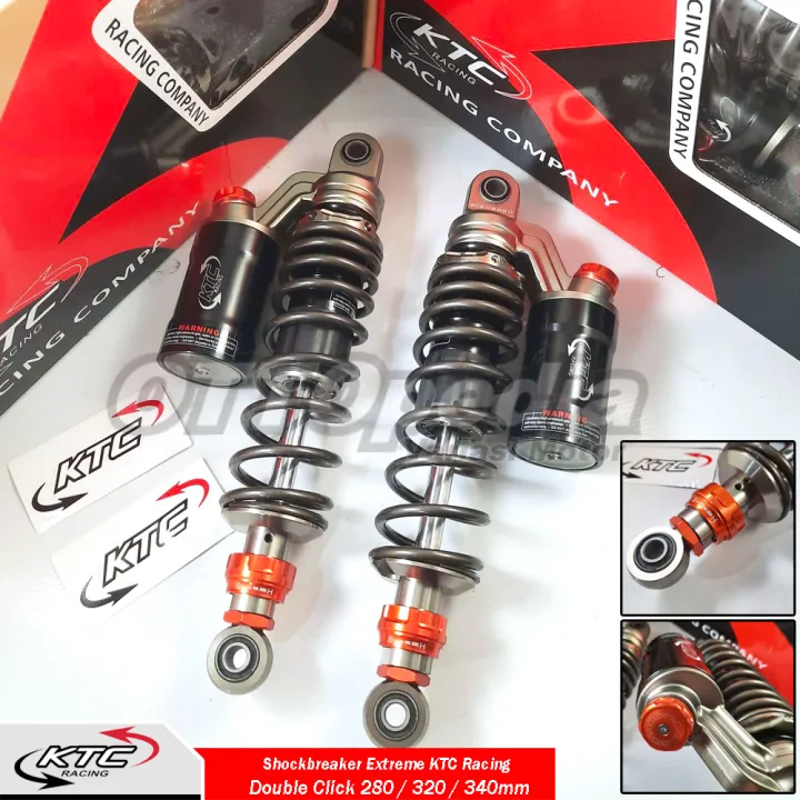 Shock KTC Extreme Ori Tabung Double Klik 280/ 320/ 340mm Shockbreaker Jupiter FizR Tiger RX King ...