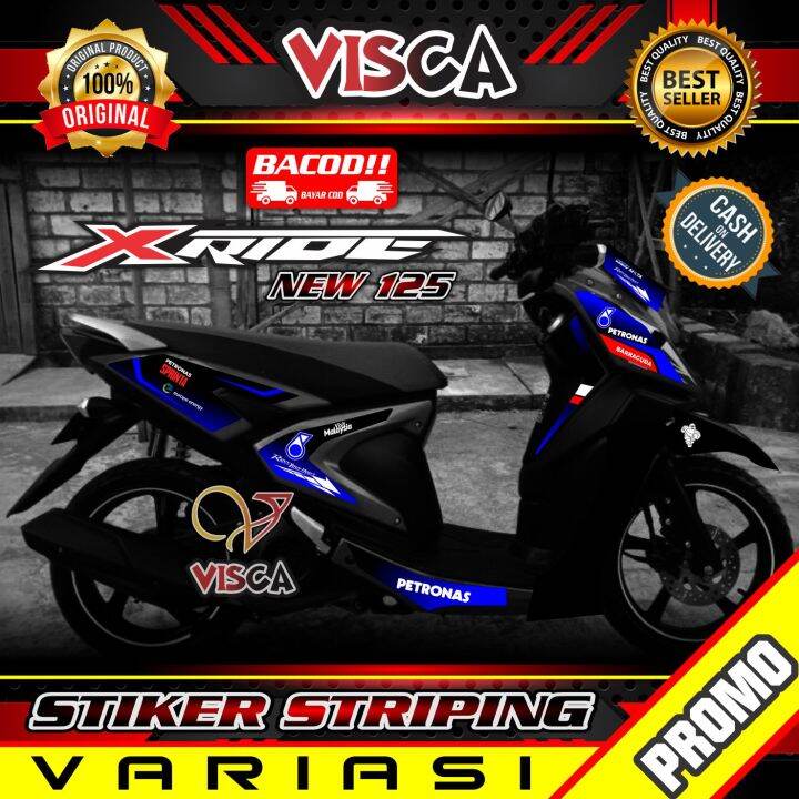 Stiker Striping X Ride 125 Variasi Petronas | Lazada Indonesia