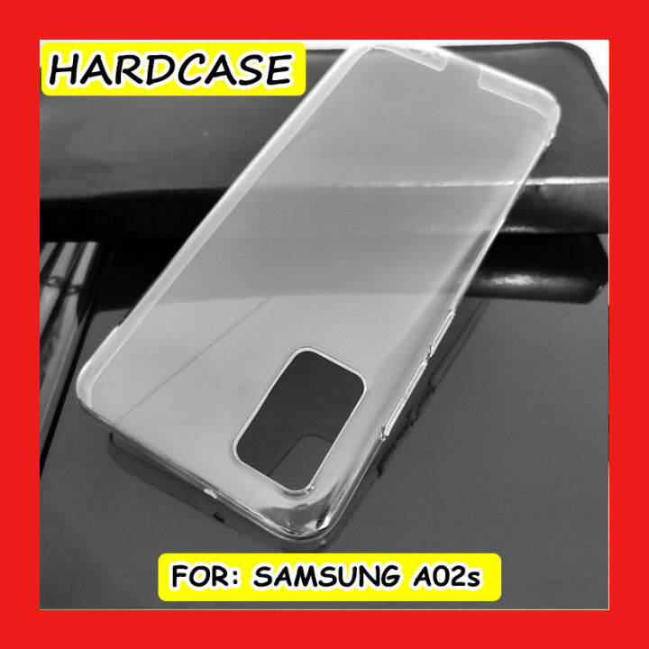 Samsung Galaxy A02S - Clear Hard Case Casing Cover Transparan Mika ...