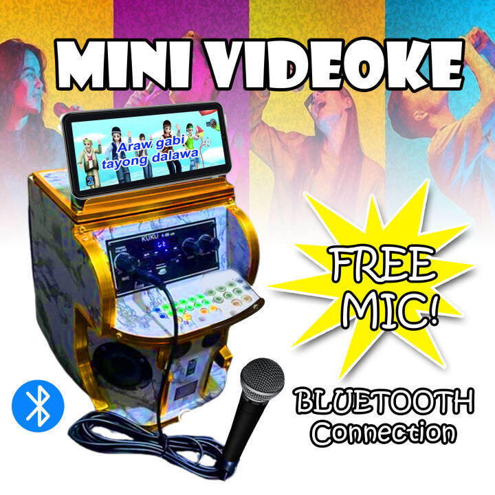 Mini Karaoke / Videoke Bluetooth connection | Lazada PH