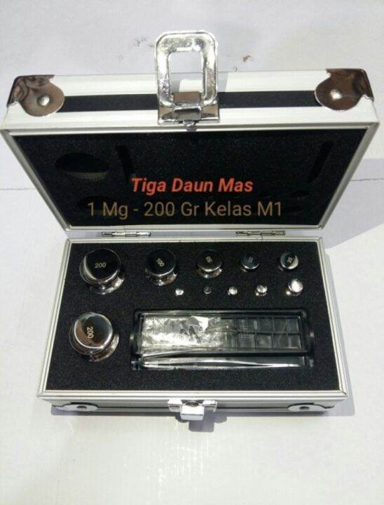 Batu Timbangan Anak Timbangan Stainless Sonic 1 Mg - 500 Gram Kelas F1 | Lazada Indonesia