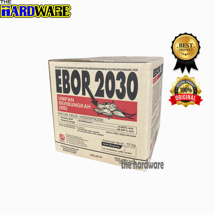 10KG EBOR 2030 MOUSE KILLER BAITS(SIME DARBY)/RACUN TIKUS | Lazada