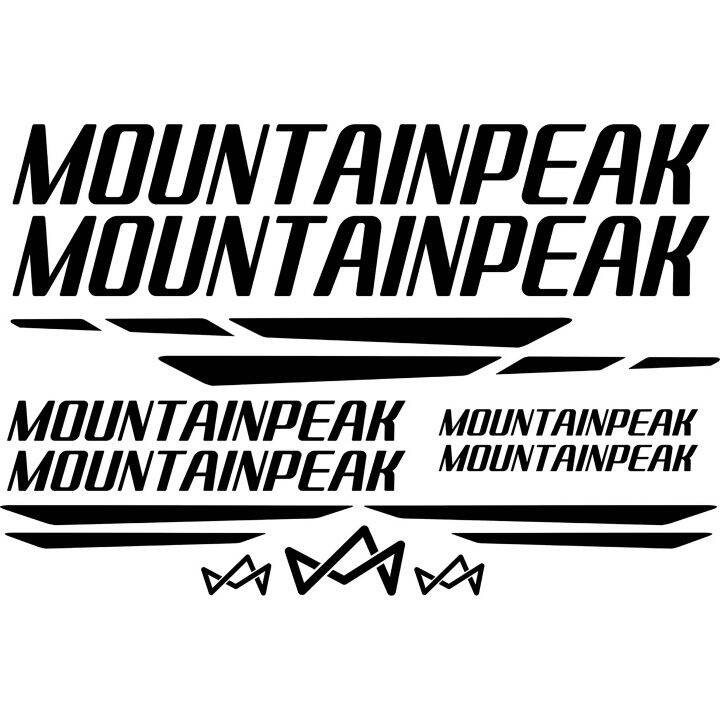 MOUNTAINPEAK STICKER BIKE | Lazada PH