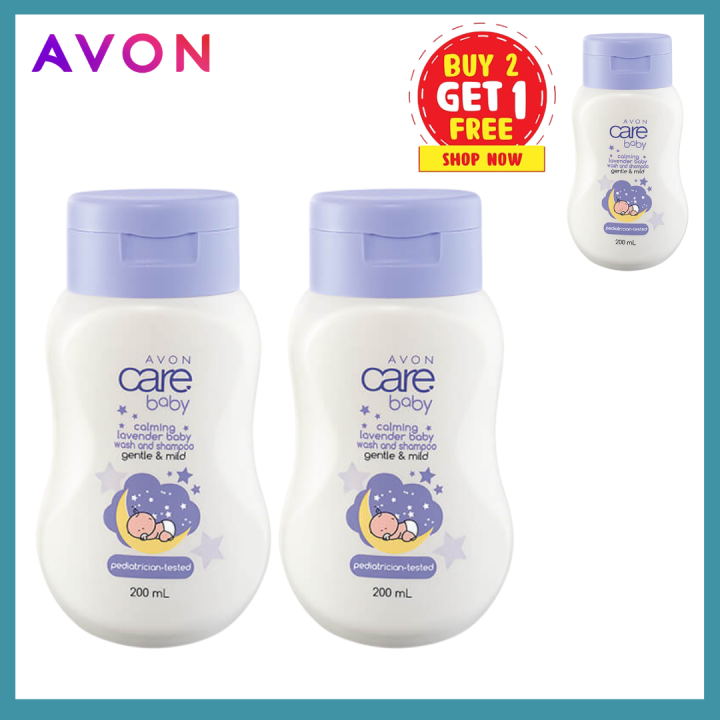 Avon Care Baby Calming Lavender Wash & Shampoo 200ml | Lazada PH