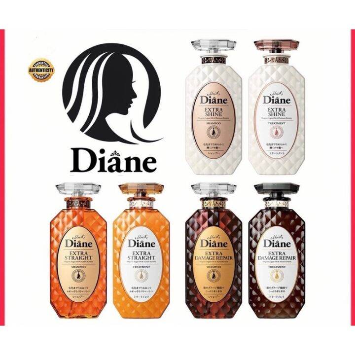 Moist DIANE G. Perfect Beauty Shampoo Conditioner Combo 450ml Series ...