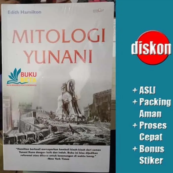 Buku Beta - Mitologi Yunani - Edith Hamilton | Lazada Indonesia
