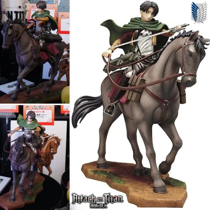 Figure ฟิกเกอร์ จากการ์ตูนเรื่อง Attack On Titan ผ่าพิภพไททัน Levi