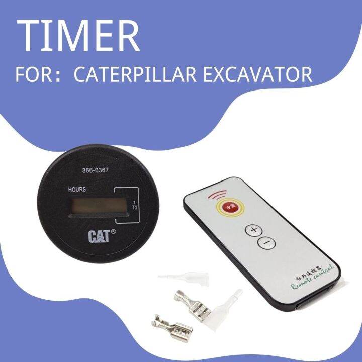 366-0367 For CATERPILLAR CAT E Excavator Time Remote Hour Meter With ...