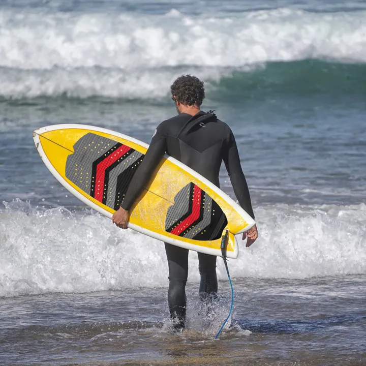 Surfing Traction Pad 2 Piece Premium EVA with Grip Surfboard Longboard ...