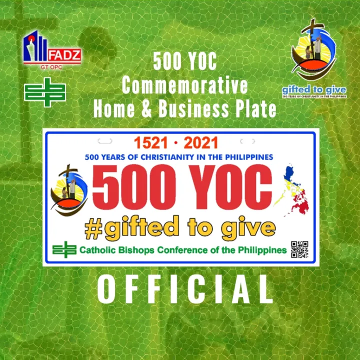 500 YOC Commemorative Plate | Lazada PH