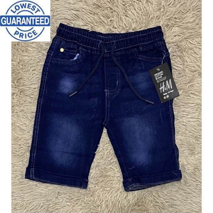 maong shorts for kids boys 1to12 years old | Lazada PH