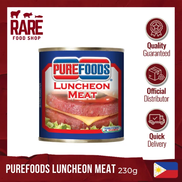 PUREFOODS LUNCHEON MEAT 230G | Lazada PH
