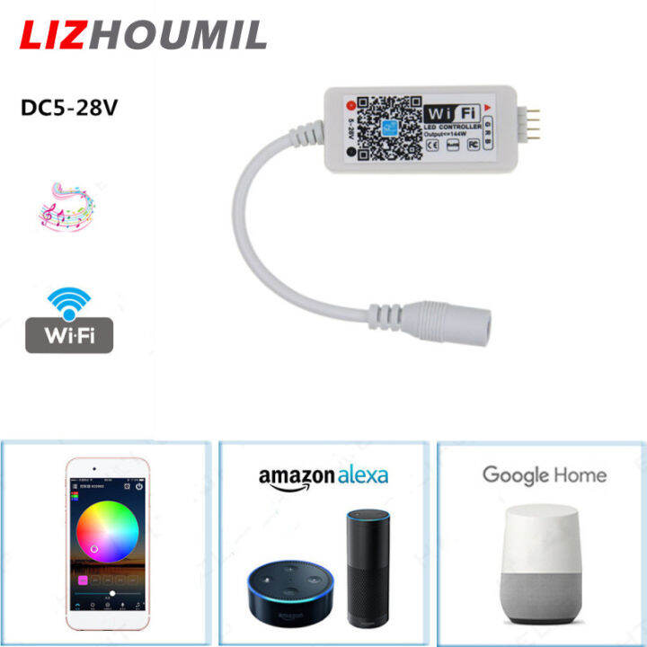 ตัวควบคุม Wifi สำหรับ DC5-28V RGB ไฟแถบไฟ LED LIZHOUMIL | Lazada.co.th