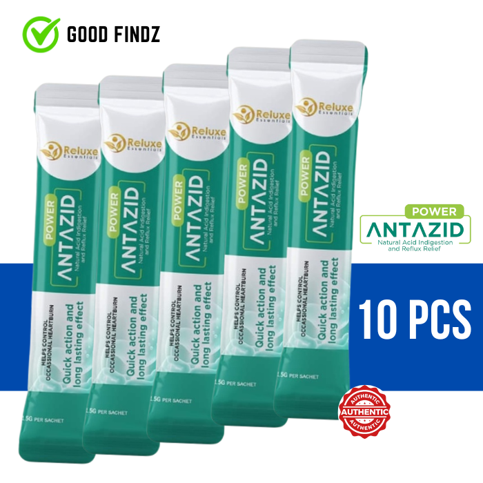 10 Sachets - Power Antazid Antacid Quick Action Acid Reflux Apple ...