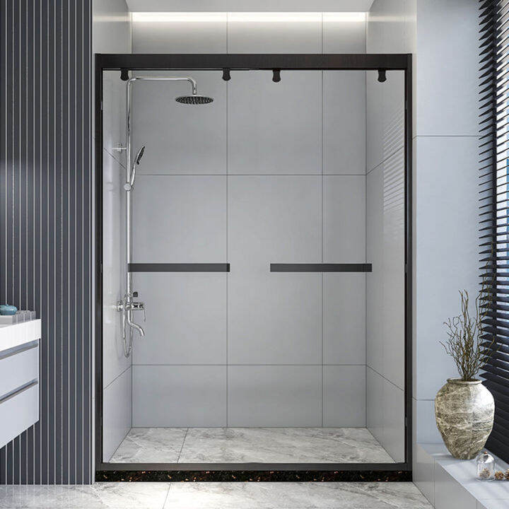 Shower Room Partition Bathroom Glass Door Dry Wet Separation Bathroom ...