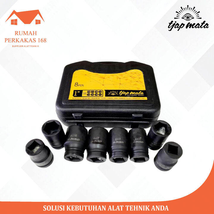 Kunci Roda Truk Tjap MATA Deep Impact socket 1inch set 8pcs | Lazada Indonesia