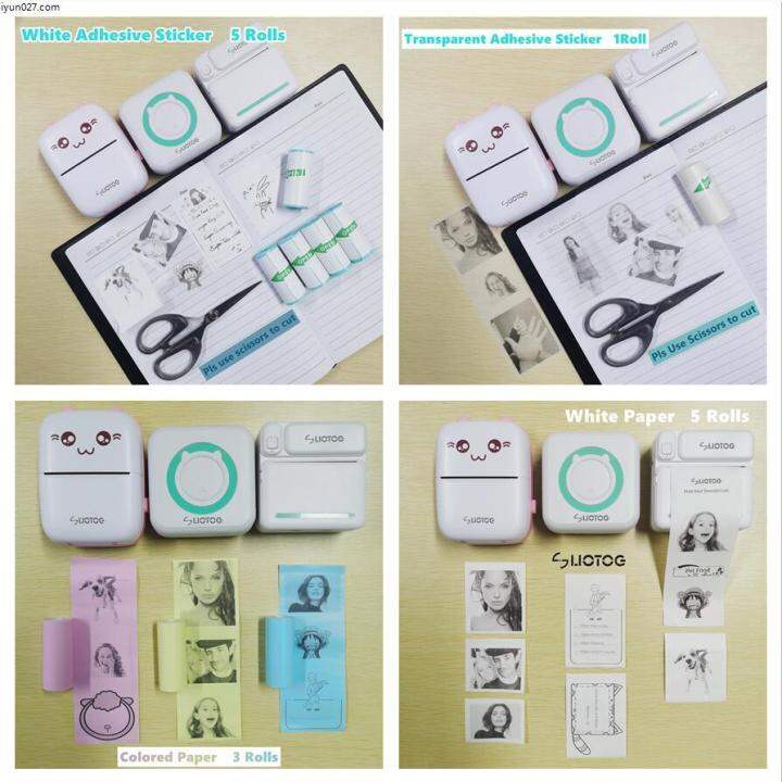 Mini Printer For Phone Mini Printer For Sticker Mini Printer Sticker Mini Printer Colored ⊿