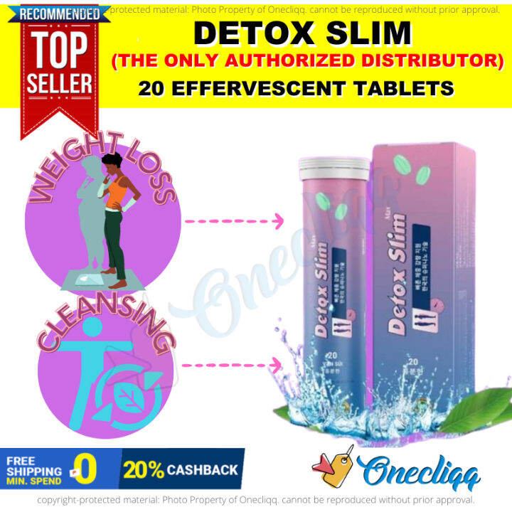 Original Detox Slim Slimming Effervescent Tablets (1 = 20 Tablets) | Lazada PH