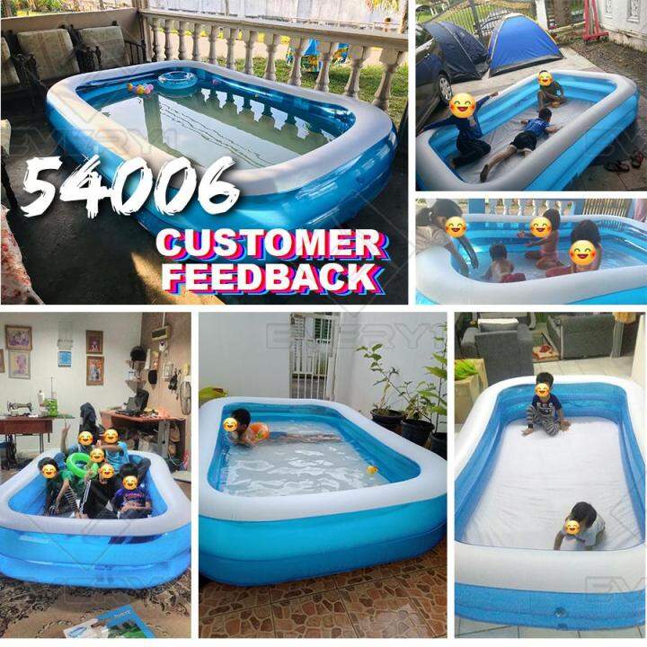 Bestway 2.62 Meter 54006 (262 cm X 175 cm X 51 cm) super Besar 2 ...
