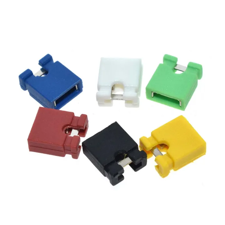 NEWANE 100PCS DIY Wire Housings Shorting Cap Pin Header Repair Parts ...