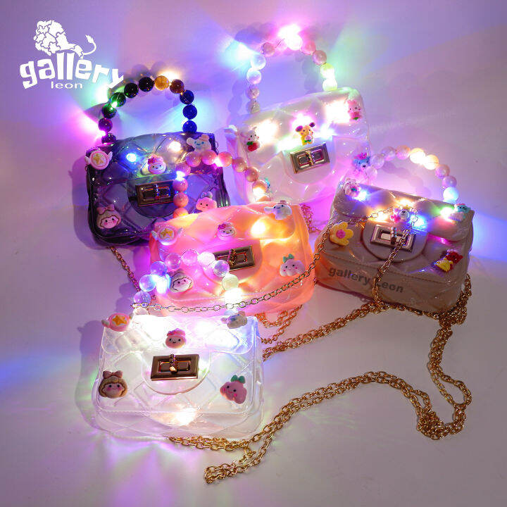 NEW.. TAS ANAK JELLY 3D LAMPU LED RAINBOW IMUT LUCU DAN UNYU VIRAL 2023 ...