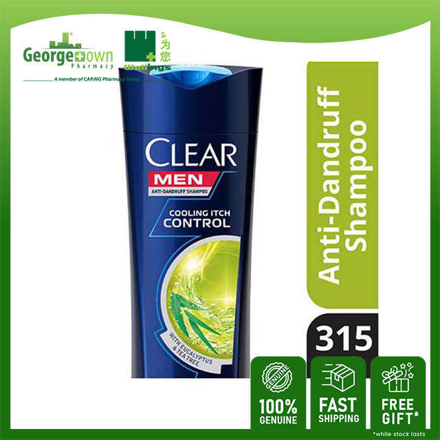 CLEAR MEN COOLING ITCH CONTROL ANTI-DANDRUFF SHAMPOO 315ML | Lazada